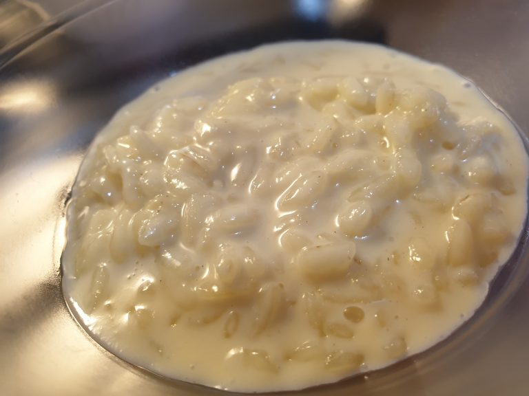 Riz au lait facile et rapide à réaliser comme pendant notre enfance